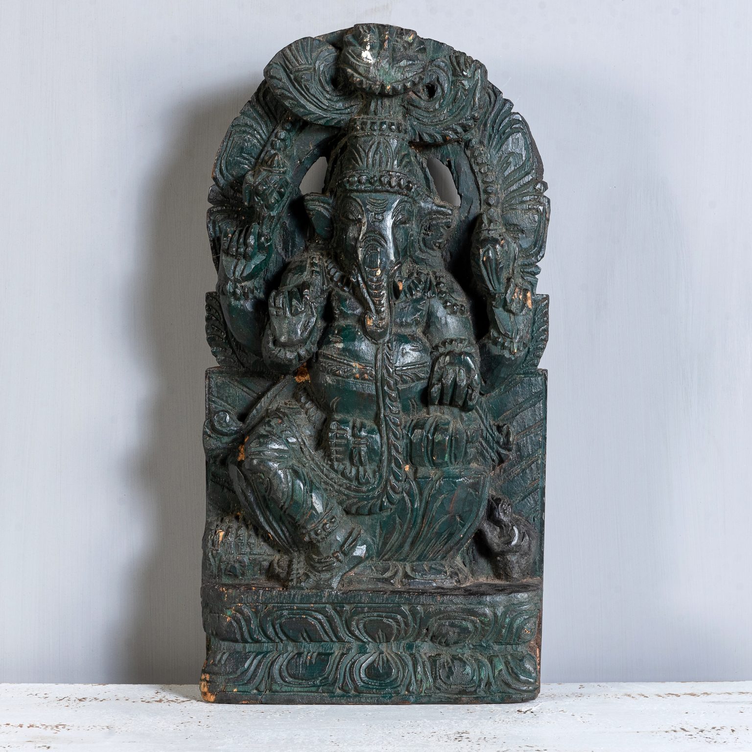 GODDESS LAKSHMI STATUE - Chisel and Log