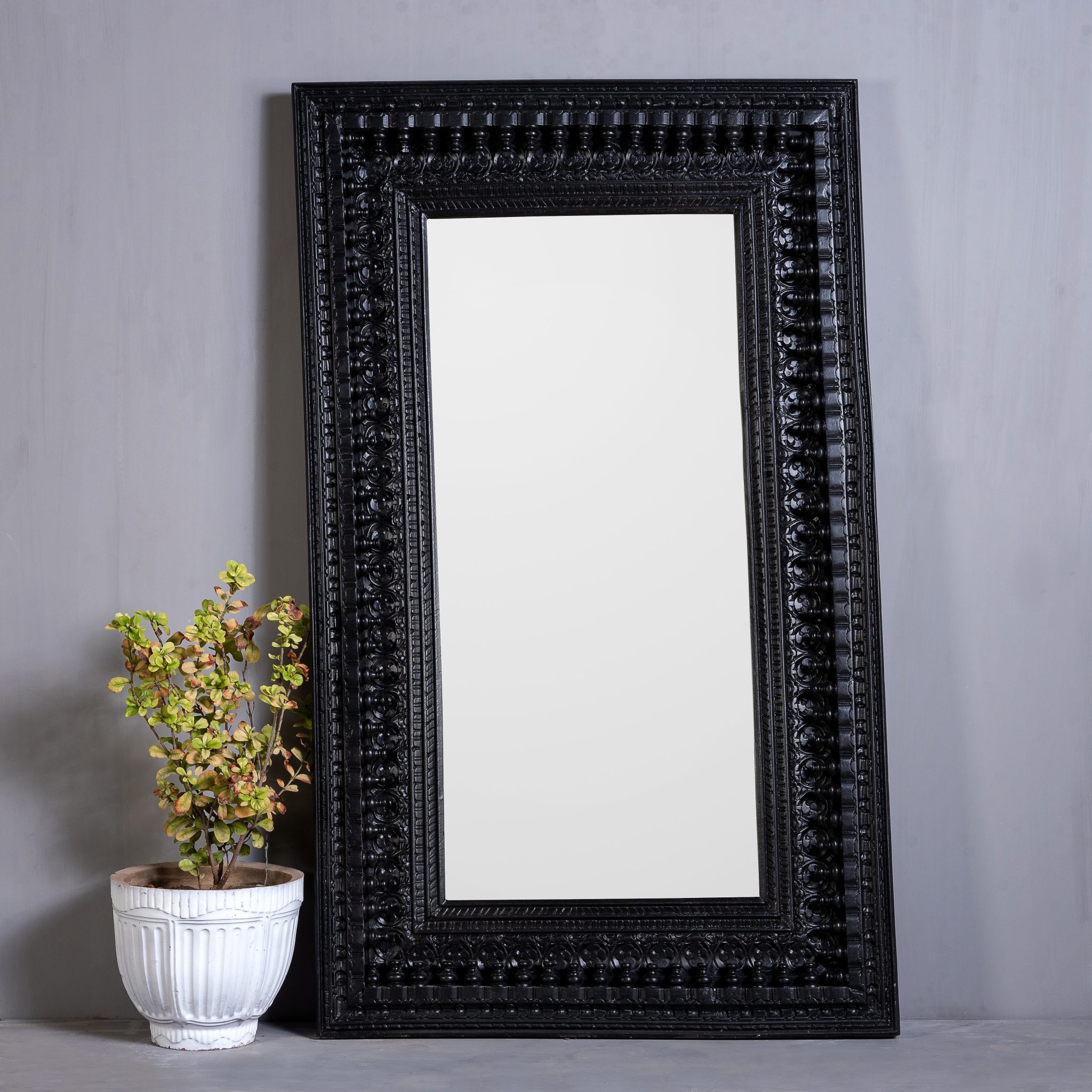 FLOOR MIRROR || DOOR FRAME MIRROR || CARVED PANEL MIRROR