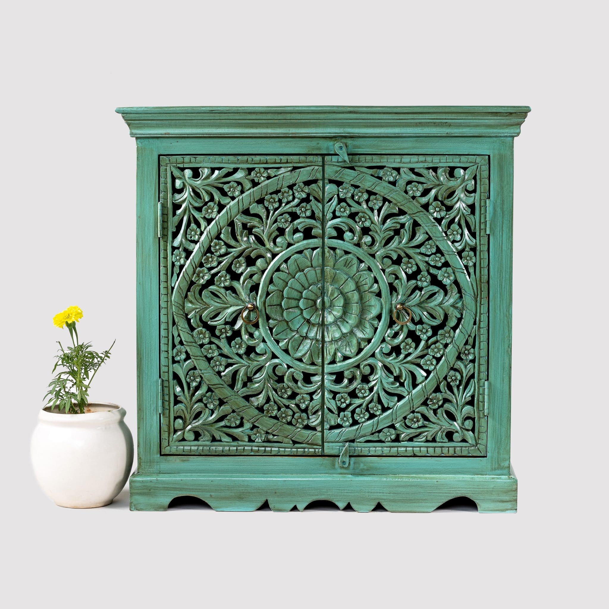 Emerald Green Sideboard - Chisel and Log